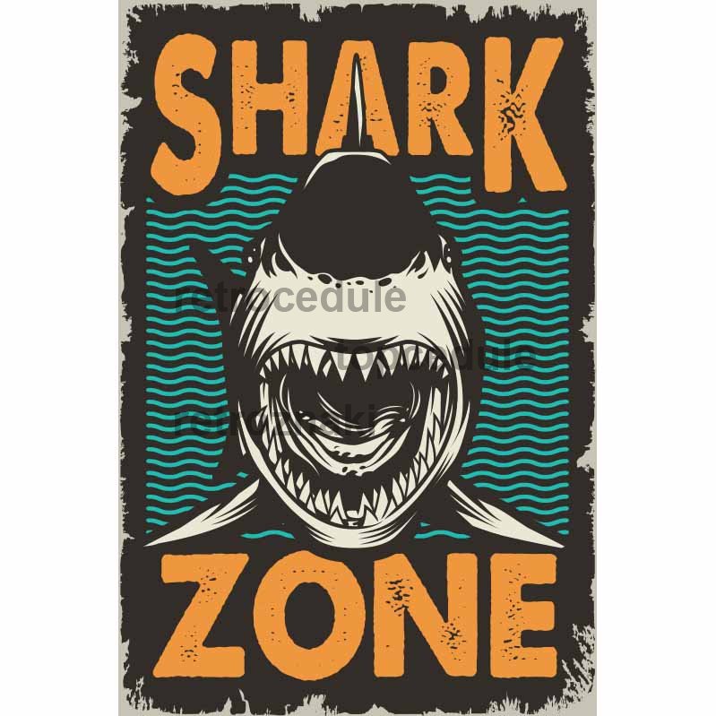 Shark Zone jel - Retro ón jelek