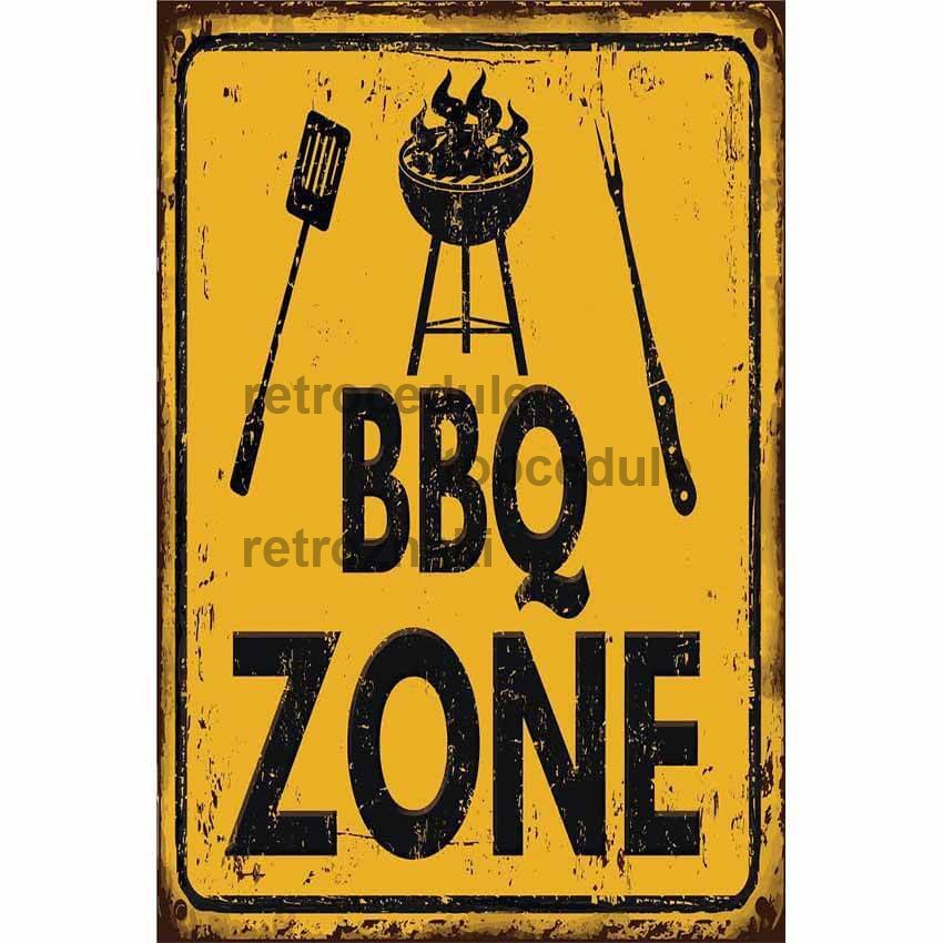 BBQ Zone jel - Retro ón jelek