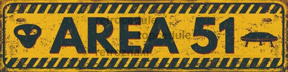 Area 51 jel - Retro ón jelek