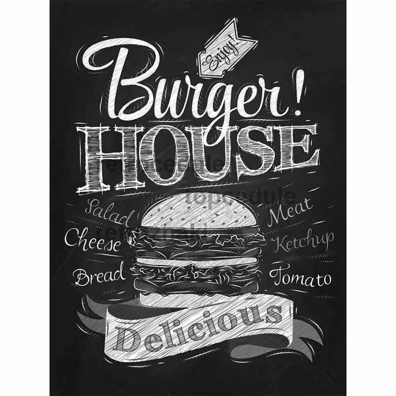 Burger House jel - Retro ón jelek