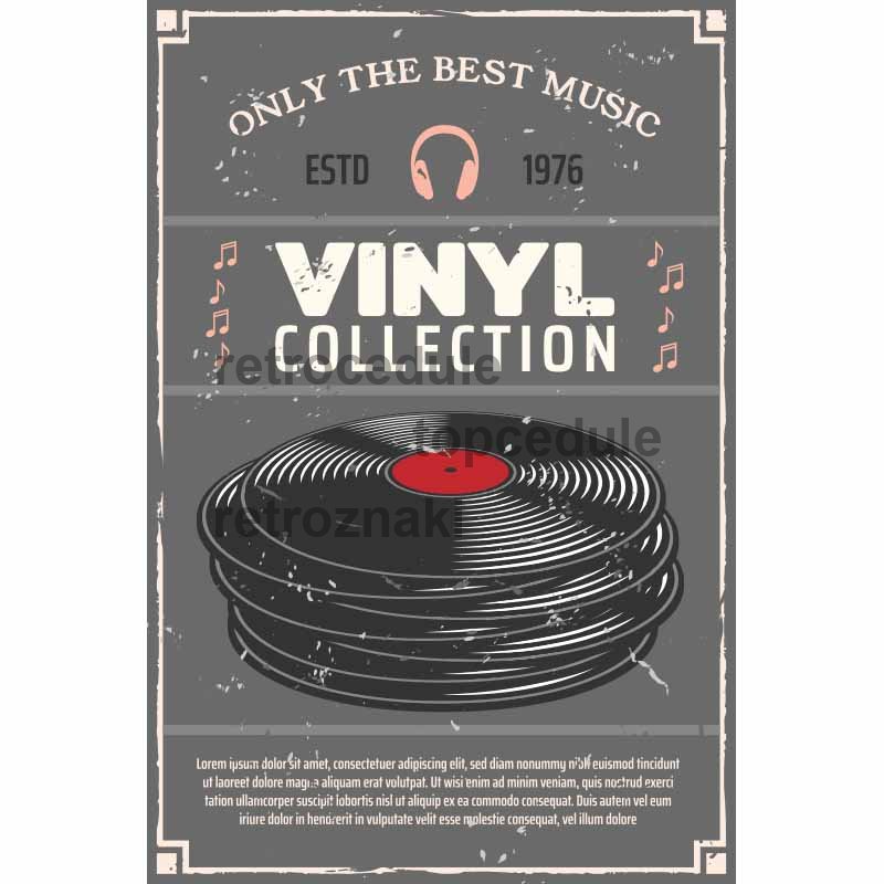 Jel Vinyl Collection - Retro ón jelek